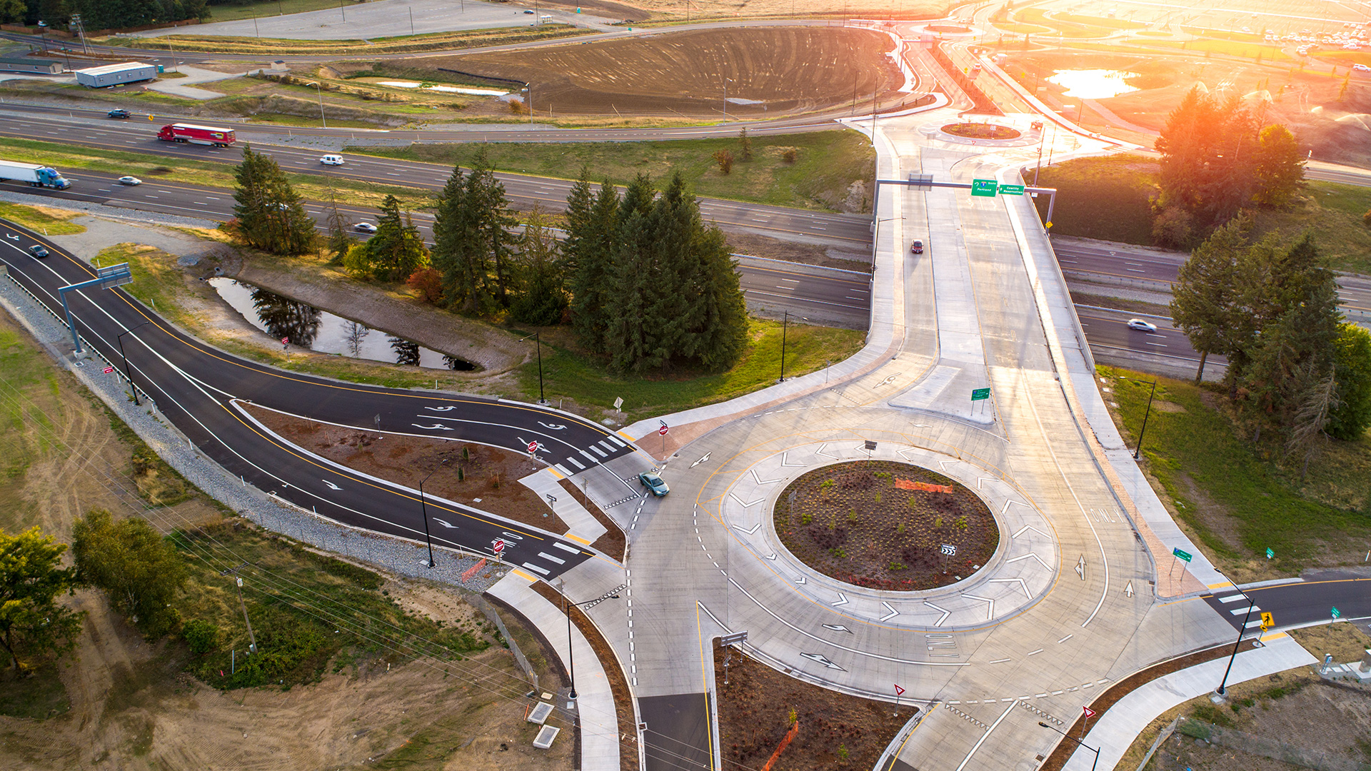 A Roundabout Way to Modify a Crowded Interchange | Kittelson ...